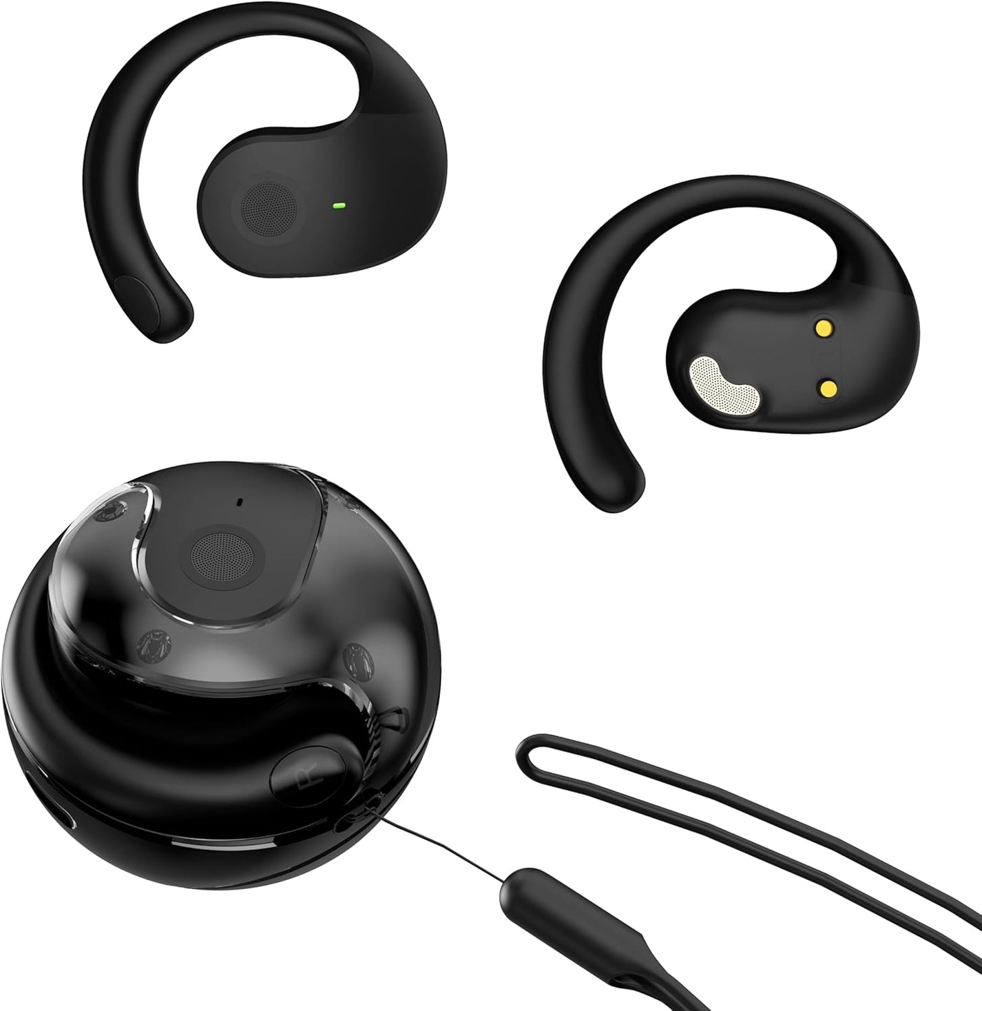 GMABCD JM13 Ows Hanging Earphones 5.4 Bluetooth , Air Conduction Wirel ...